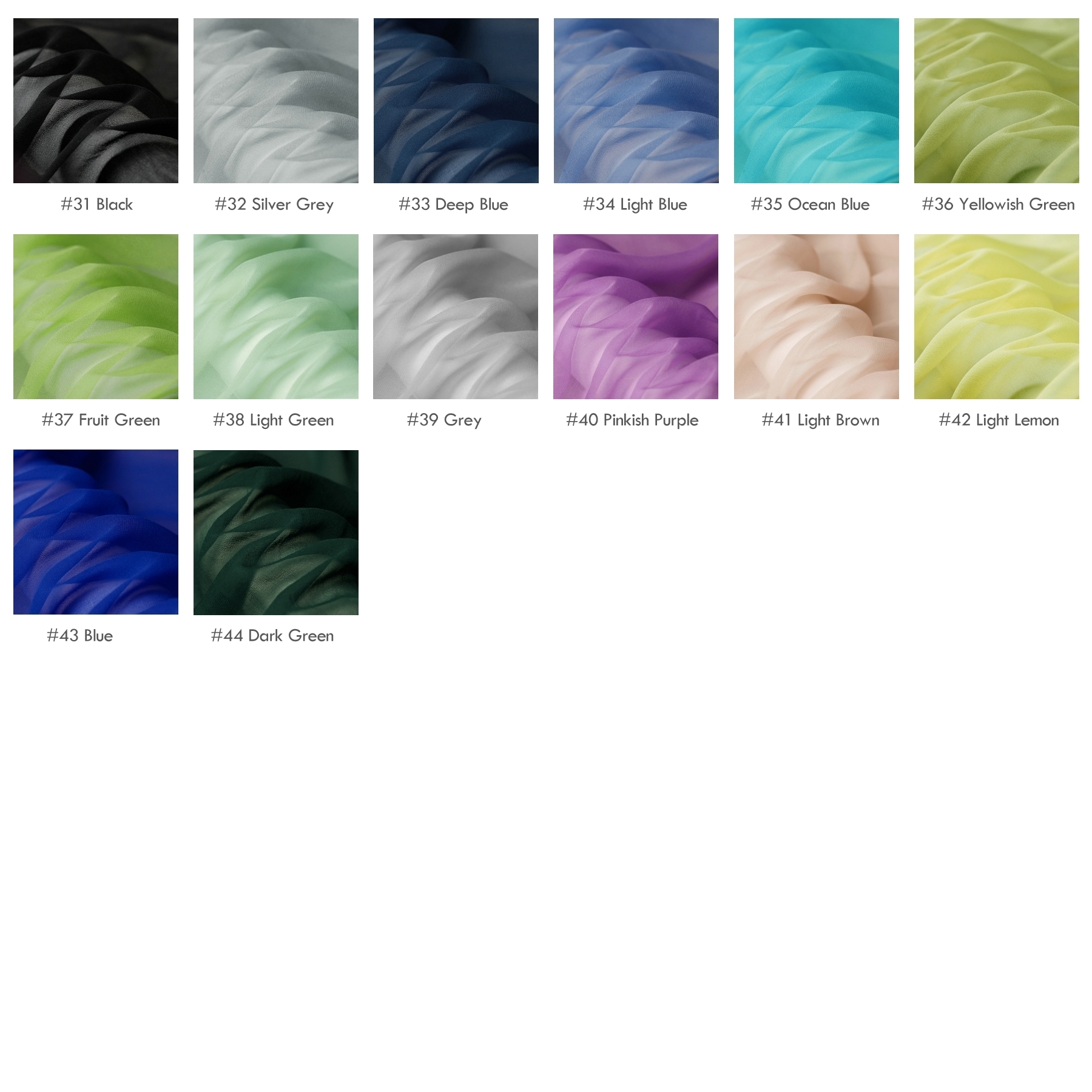 12 momme Mulberry Silk georgette fabrics, 114cm luxury beautiful silk ...